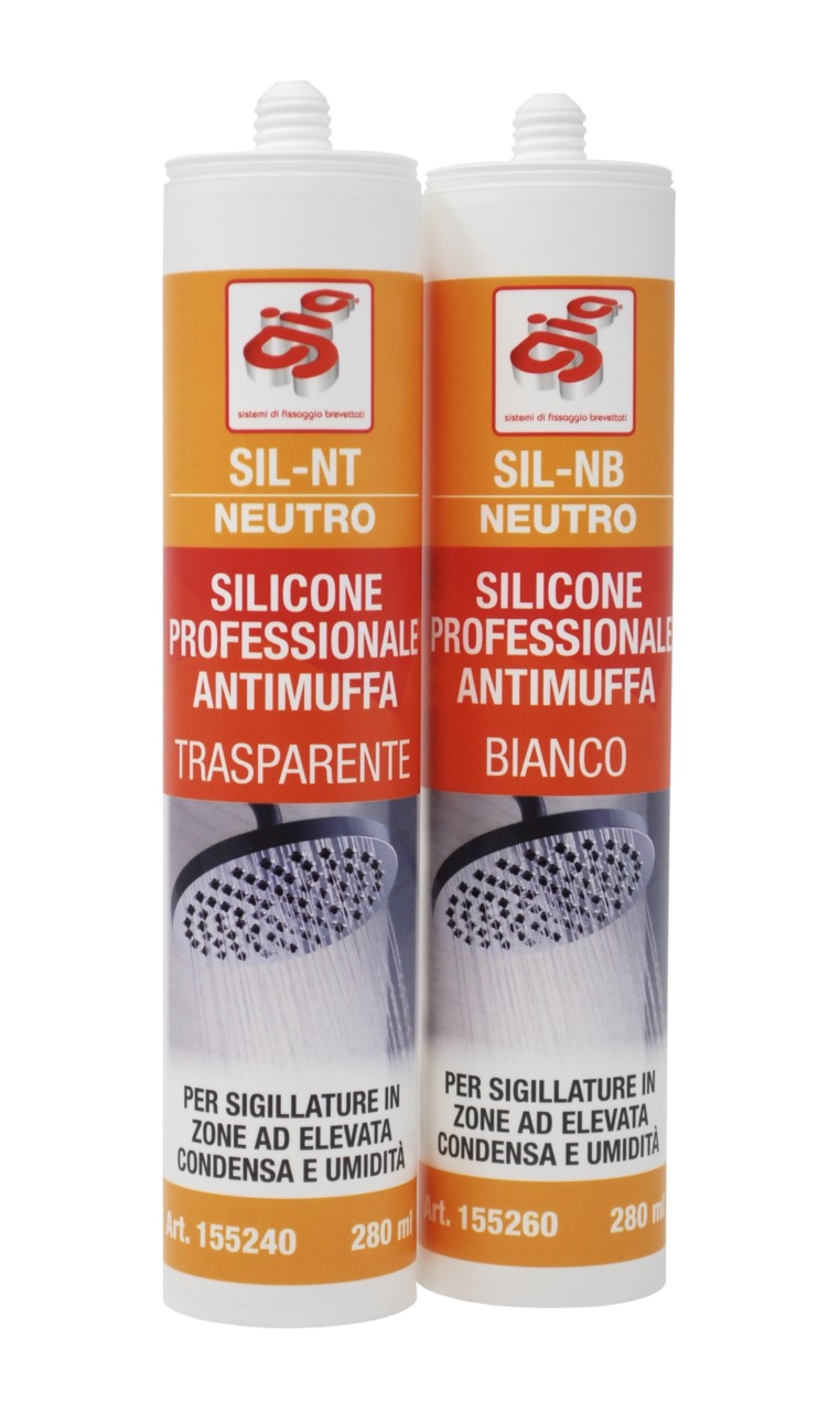 SIL-NT/NB - Silicone neutro professionale antimuffa | Gia